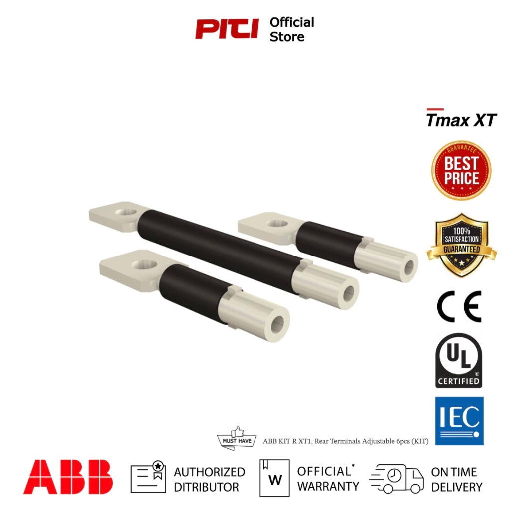 ABB KIT R XT1, Rear Terminals Adjustable 6pcs, Accessories Tmax XT ...