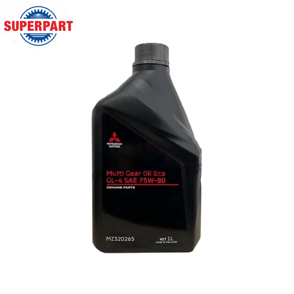น้ำมันเกียร์ธรรมดา MITSUBISHI แท้ห้าง (SAE75W-80) 1L API GL-4 Gear Oil ...