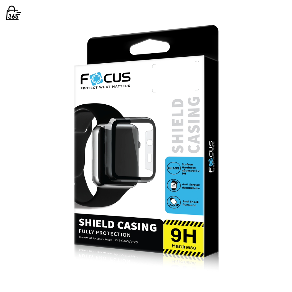 เคสกันรอย รอบด้าน Focus Shield Casing สำหรับ Apple Watch Series 7 8 9 ...