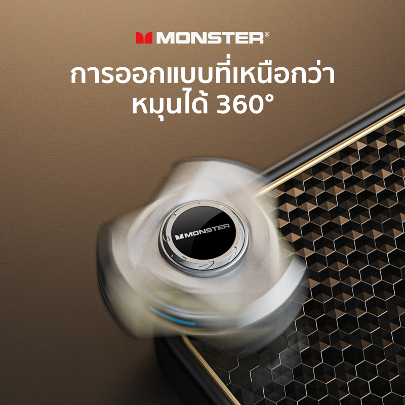 Monster XKT22 Bluetooth wireless headset หูฟังไร้สายบลูทูธ5.4 หูฟังเล่น ...