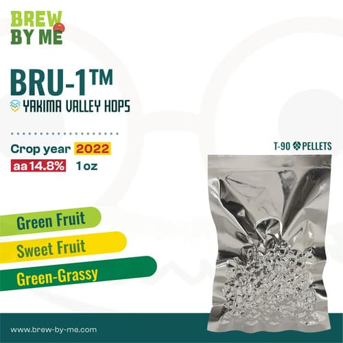 ฮอปส์ BRU-1 (US) PELLET HOPS (T90) โดย Yakima Valley | ทำเบียร์ ...