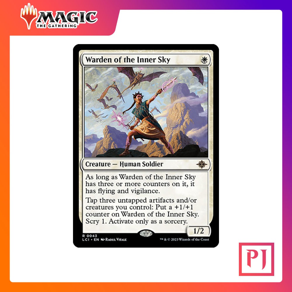 [MTG] Warden of the Inner Sky [LC1] [WHITE] [RARE] [NORMAL] [ENG ...