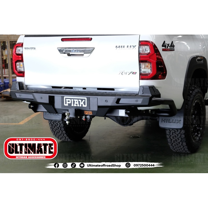 กันชนหลัง Revo Rocco GR Sport รองรับระบบ Sonar PIAK OFFROAD ELITE REAR ...