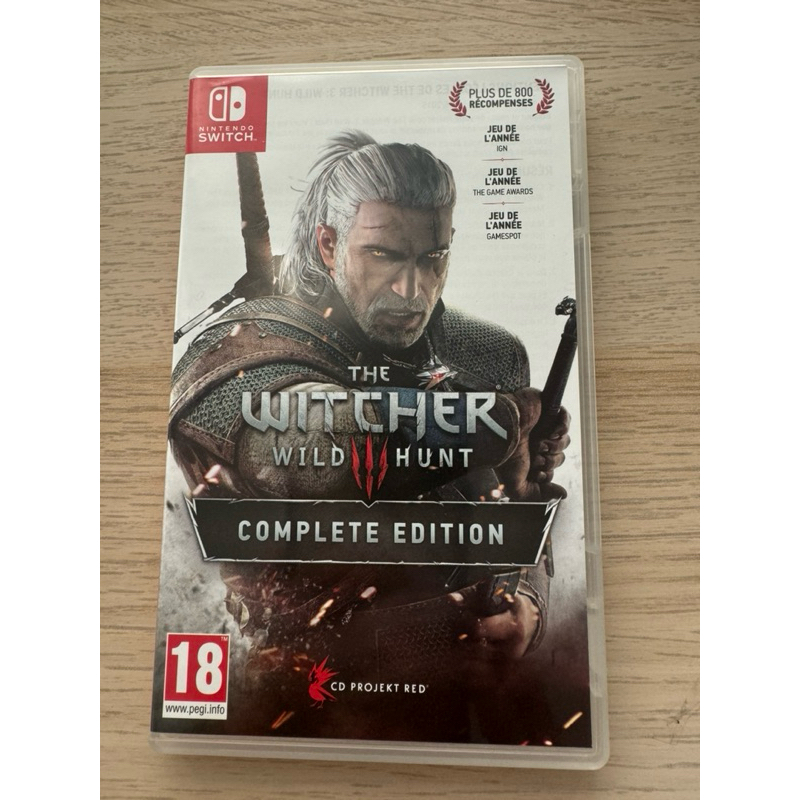 แผ่นเกม Nintendo Switch Witcher wild hunt complete edition มือสอง ...