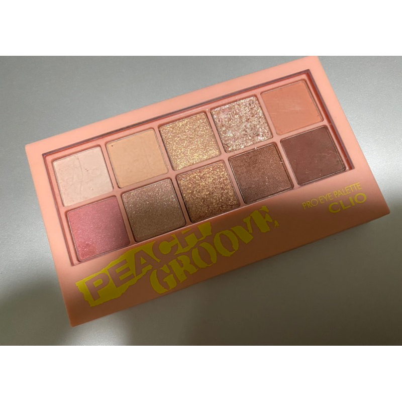 Pro eye palette CLIO สี 07 Peach Groove | Shopee Thailand