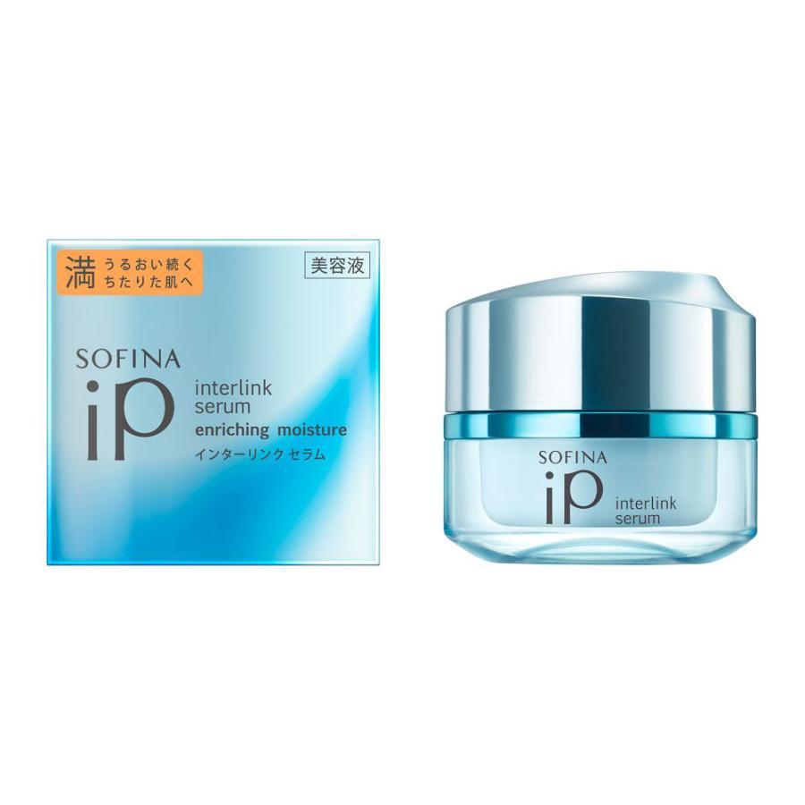 Kao Sofina Ip เซรั่มอินเตอร์ลิงก์ ให้ความชุ่มชื้น และผิวนุ่ม เติมน้ําลึก 55 กรัม | Shopee Thailand
