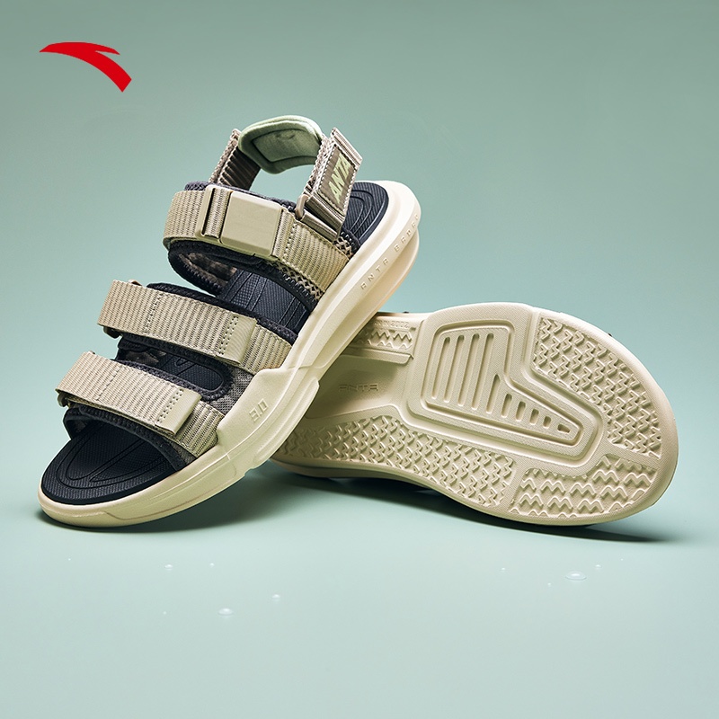 ANTA C37 Men Beach Sandals 812338502-5 Official Store | Shopee Thailand