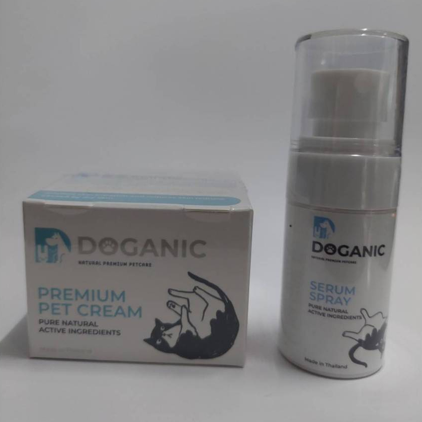 Doganic ครีมสเปร์ยลดผื่นแดง ลดผิวอักเสบ ลดคัน สำหรับสุนัข แมว และ ...