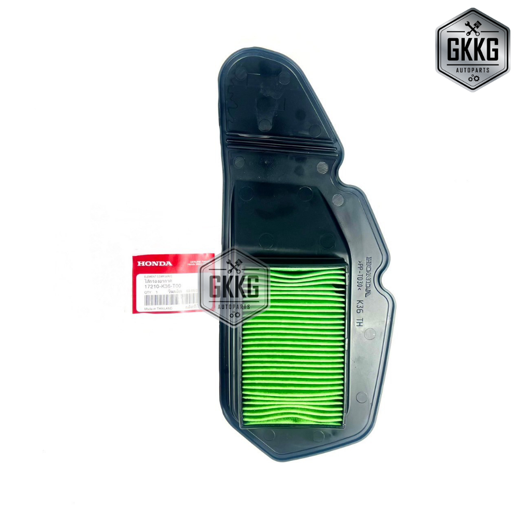 ไส้กรองอากาศแท้ศูนย์ Click,Clicki,Scopy,W125,W100S,W110I,MSX,CLICL125,Sonic/W125I,PCX150,PCX160 ...