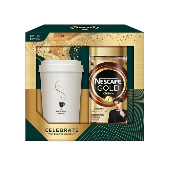 Nescafe Gold Crema Coffee Gift Set 200 g | Shopee Thailand