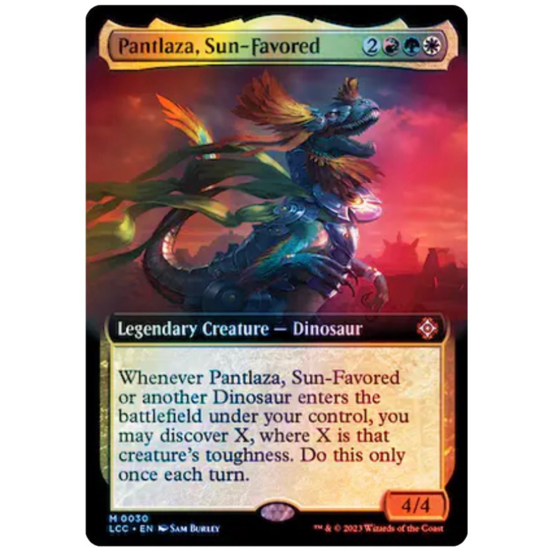 MTG (LCC) Pantlaza, Sun-Favored (Extended Art) (Foil) (M) | Shopee Thailand