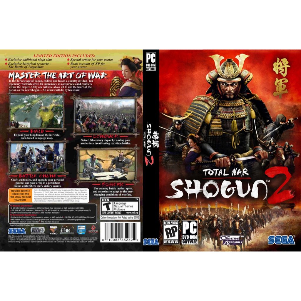 [ เกมส์คอม PC โน๊ตบุ๊ค ดาวโหลด] SHOGUN 2: Total War | Shopee Thailand