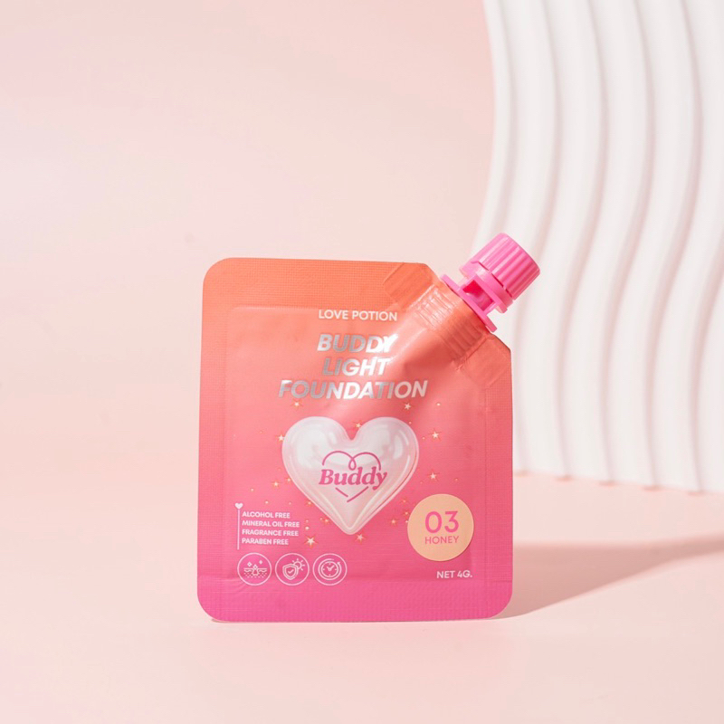 (แบบซอง) รองพื้นบัดดี้ / Buddy Light Foundation | Shopee Thailand