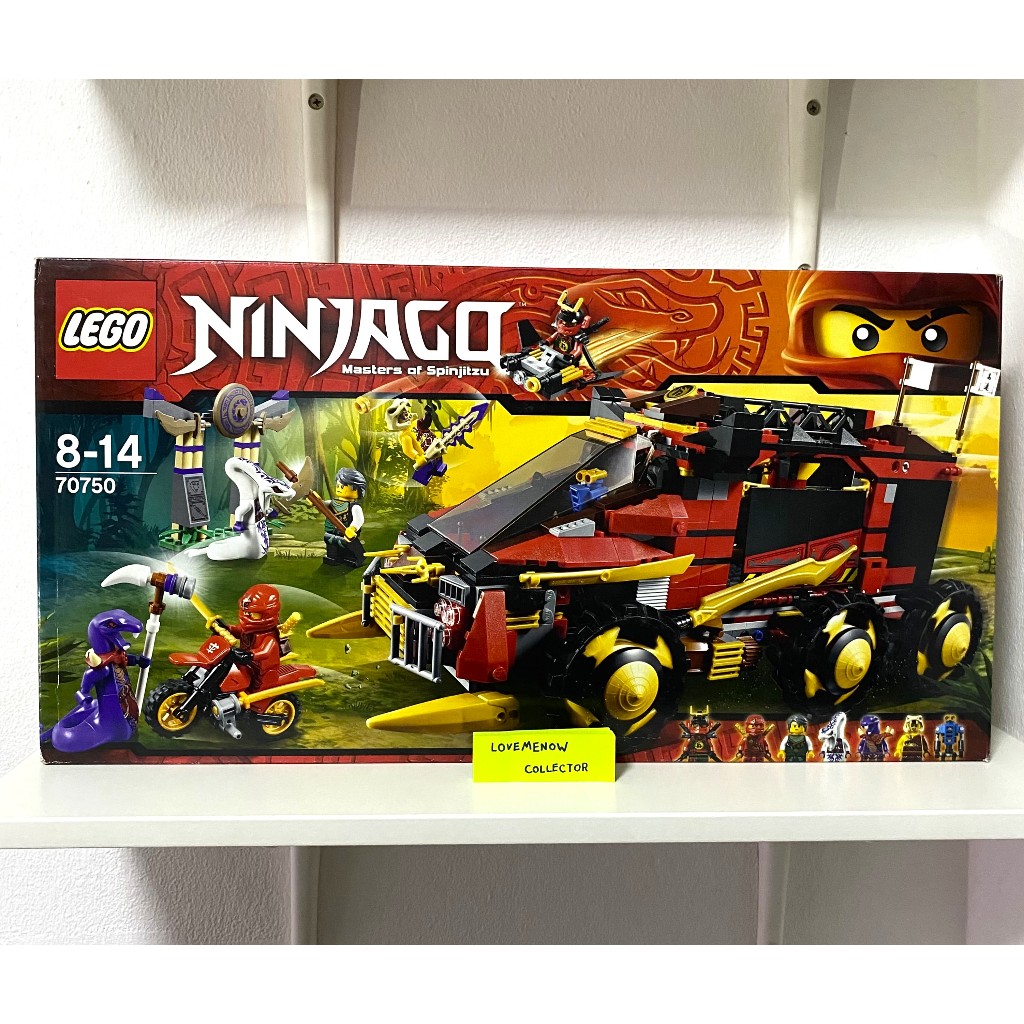 LEGO Ninjago Ninja DB X 70750 - มือ1 ของลิขสิทธิ์แท้100% พร้อมส่ง ...