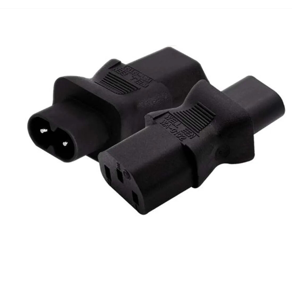 สีดำ10A/16A ทองแดง IEC320 C5 C6 C7 C8 C9 C13 C14 C15 C19 C20 C21ไฟฟ้า ...