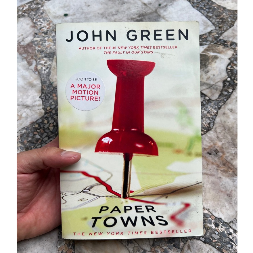 [English second hand book] Paper Towns by John Green | Shopee Thailand