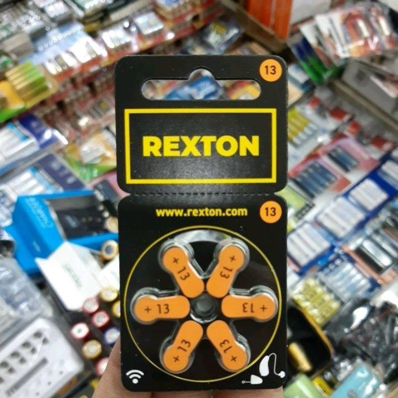 ถ่านเครื่องช่วยฟัง Rexton 13, A13, PR48 แพค6ก้อน 1.45V ของใหม่ ของแท้ Made in Germany | Shopee ...