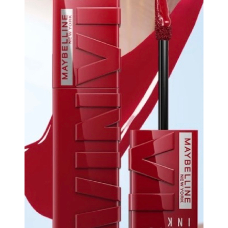 MAYBELLINE SUPERSTAY VINYL INK LIPSTICK ลิปสติก ติดทน กันน้ำ | Shopee Thailand
