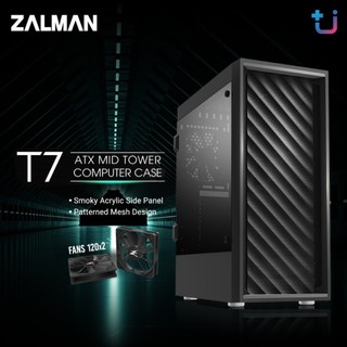 CASE (เคส) ZALMAN T7 ATX Mid-Tower Computer Case | Shopee Thailand