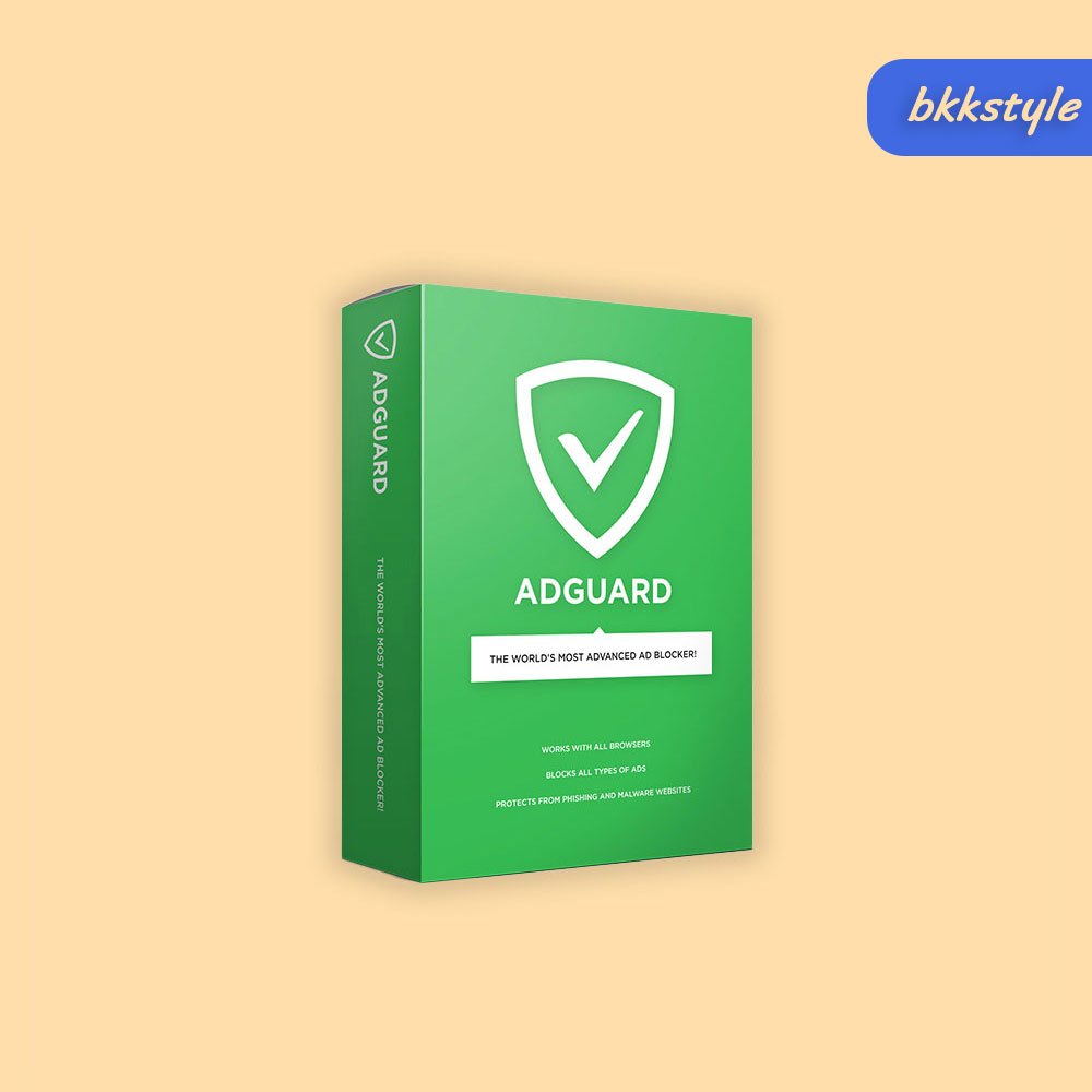 โปรแกรม Adguard สำหรับ Windows / Mac / Android / IOS 📌 ลิขสิทธิ์แท้ | Shopee Thailand