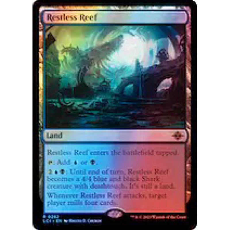 The Lost Caverns of Ixalan ( R )Restless Reef | Shopee Thailand