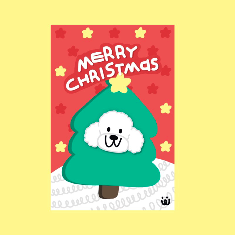 Why so? Christmas Postcard โปสการ์ดคริสมาสต์ ขนาด 4*6 นิ้ว สำหรับให้ ...