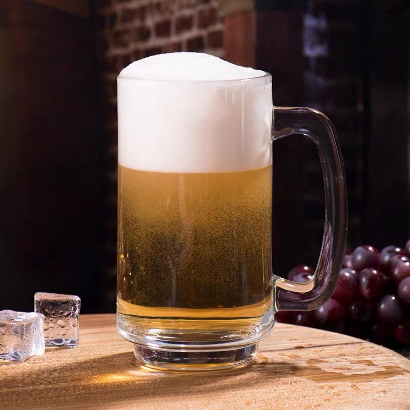 Lucky Glass แก้วเบียร์ แก้วน้ำ BEER มีหูจับ แก้วเบียร์มีหู มีให้เลือกหลายแบบ ตราลักกี้ | Shopee ...