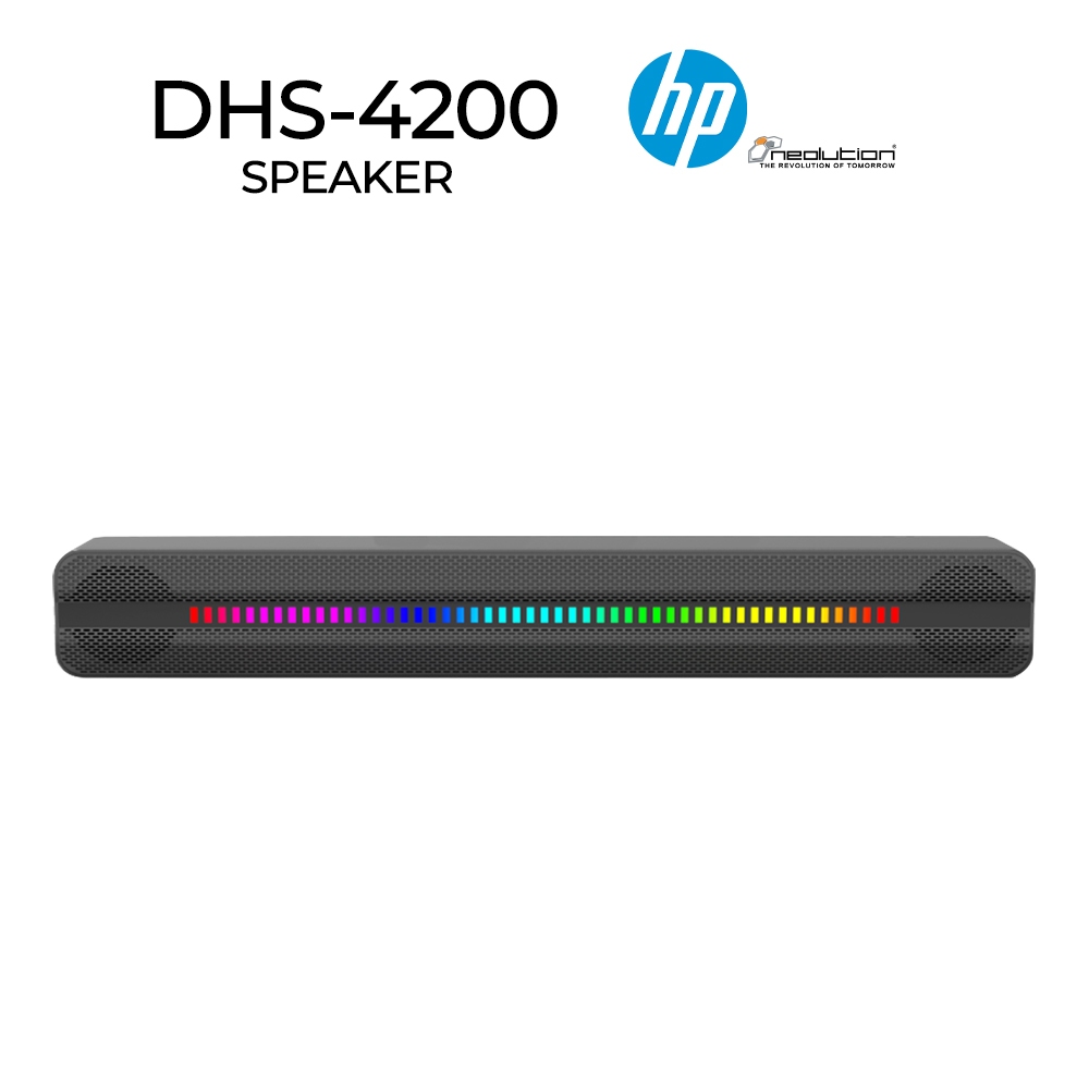 HP soundbar Mutimedia DHS-4200 Supper soundbar speaker RGB color ลำโพง ...