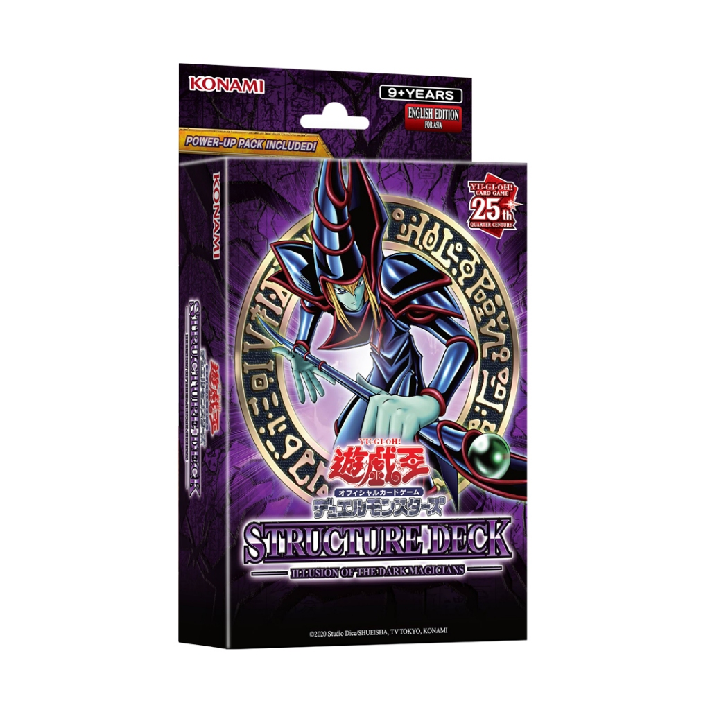 Yu-Gi-Oh! Official Card Game Duel Monsters STRUCTURE DECK ILLUSION OF THE DARK MAGICIANS ...