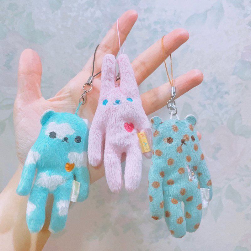 พวงกุญแจ ตุ๊กตา กระต่าย หมี flan amuse จิ๋ว ไม่ใช่ craft holic | Shopee Thailand