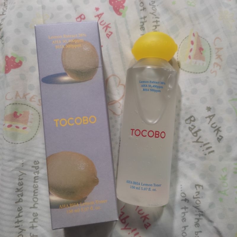 TOCOBO AHA BHA Lemon Toner (150 ml.) | Shopee Thailand