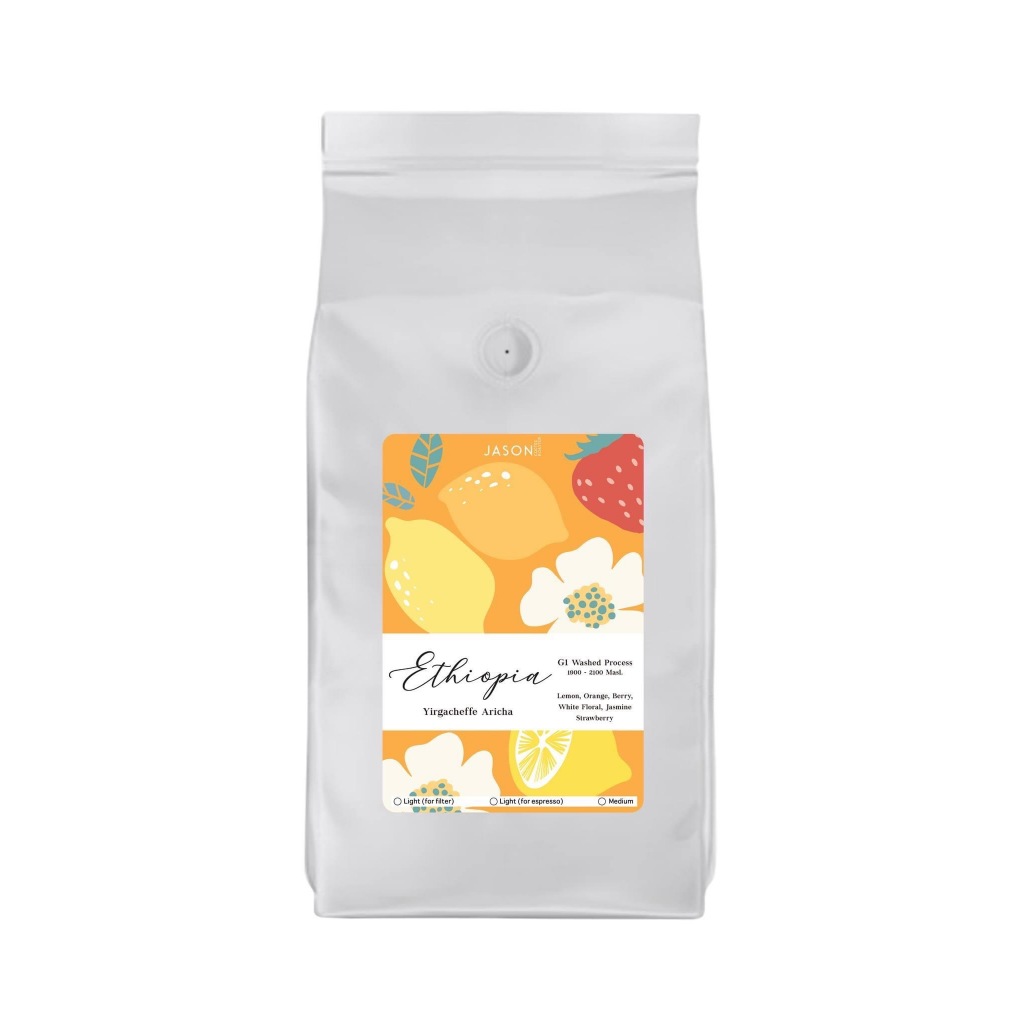 Jason Coffee Roaster เมล็ดกาแฟ "Ethiopia G1 Washed Process " Coffee Bean | Shopee Thailand