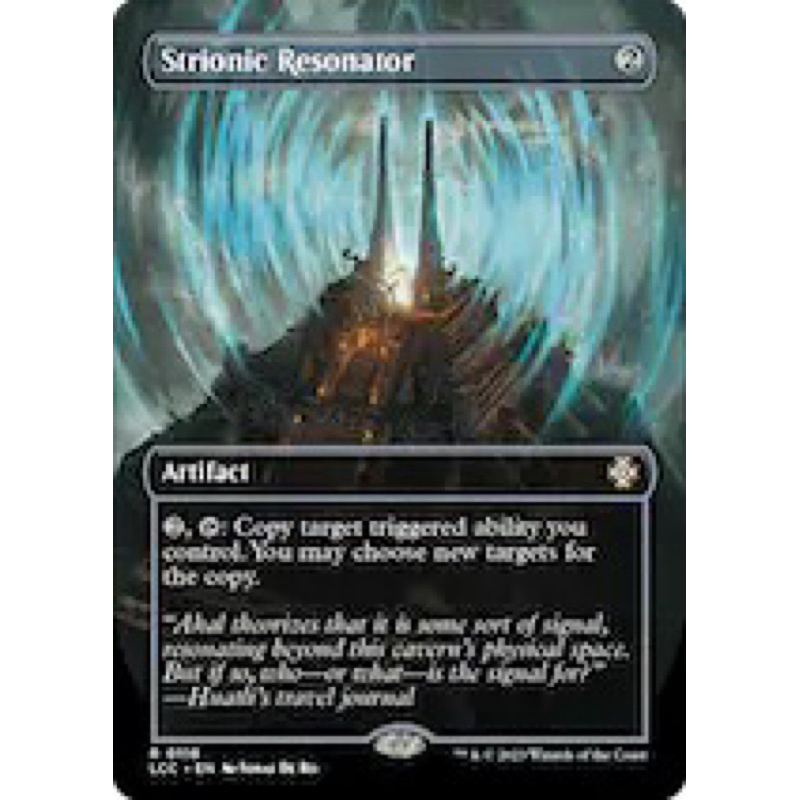 MTG (LCC) Strionic Resonator (Borderless Box Topper) (R) | Shopee Thailand