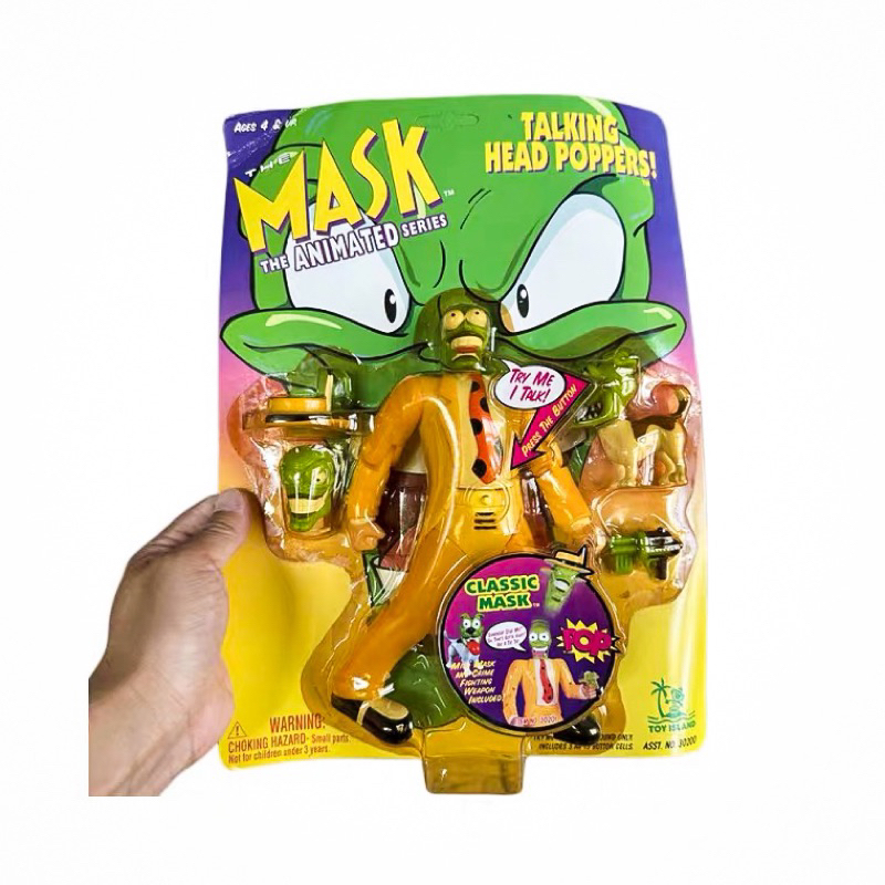โมเดลจากหนัง The Mask (Talking Head Poppers) | Shopee Thailand