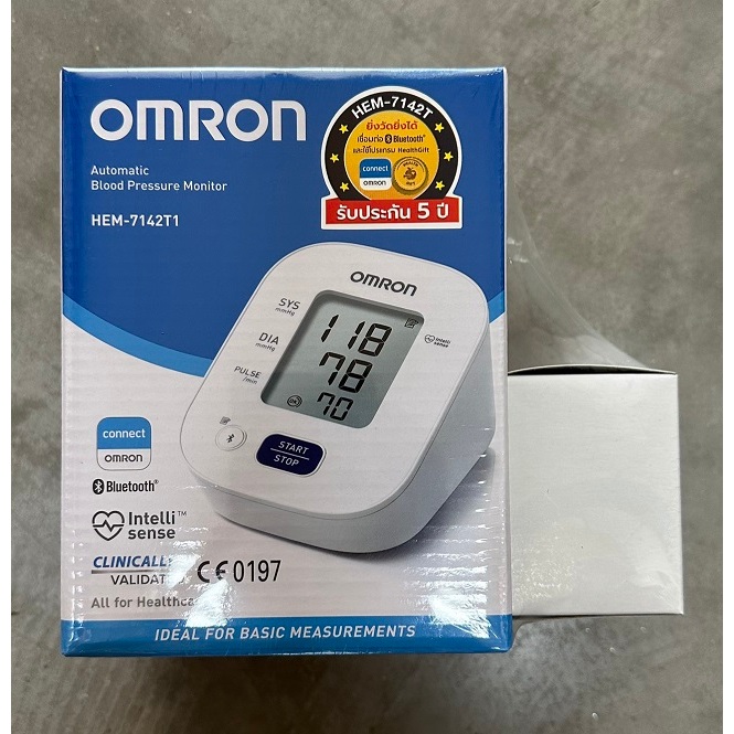 Omron เครื่องวัดความดัน รุ่น HEM-7142T / Blood Pressure Monitor ออมรอน ...
