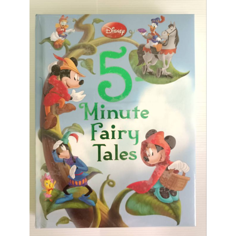 5 Minute Fairy Tales/Disney การ์ตูนสำหรับเด็ก/ภาษาอังกฤษ/ปกแข็ง/มือสอง ...