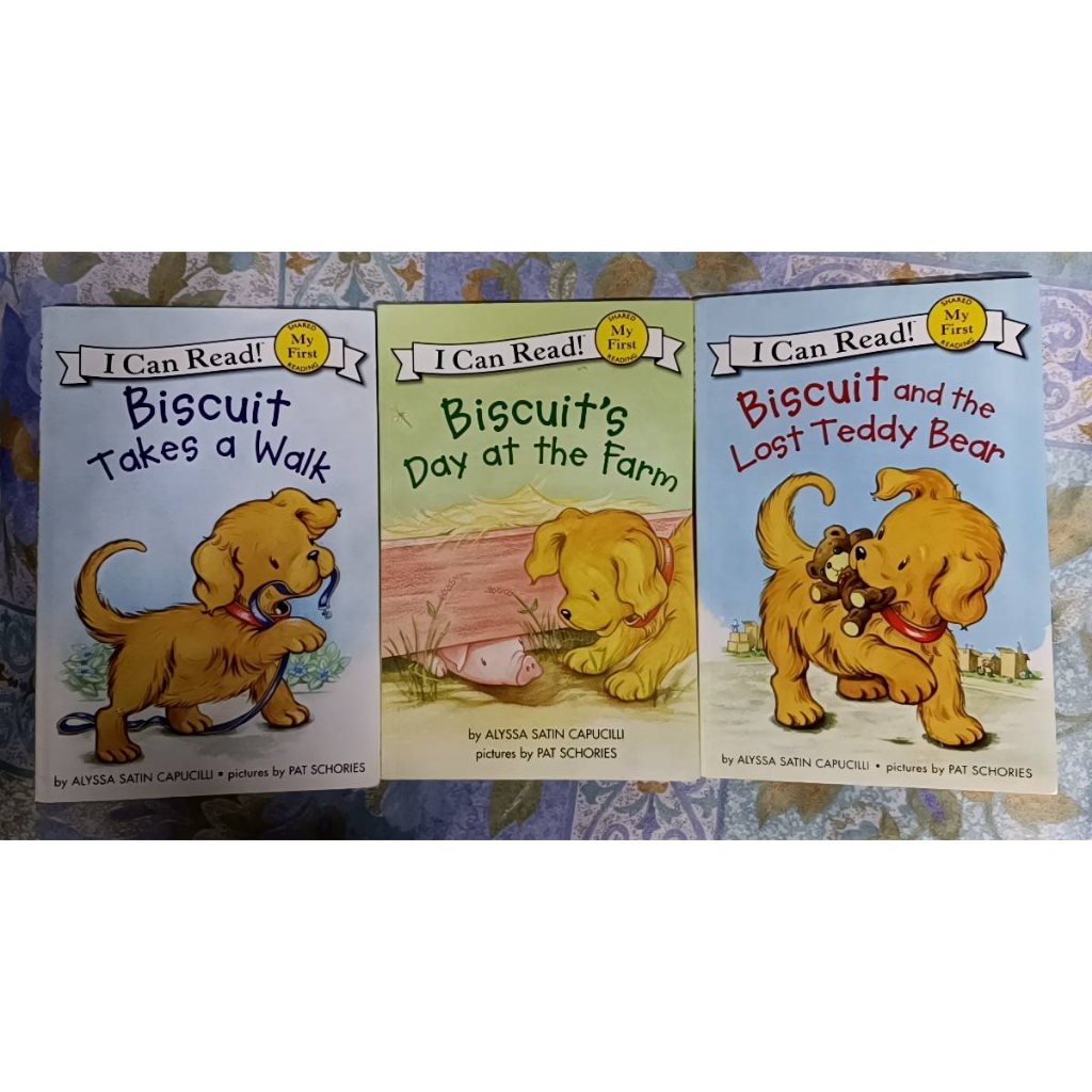 หนังสือหัดอ่านภาษาอังกฤษ I Can Read! My First Reading : Biscuit หนังสือ ...