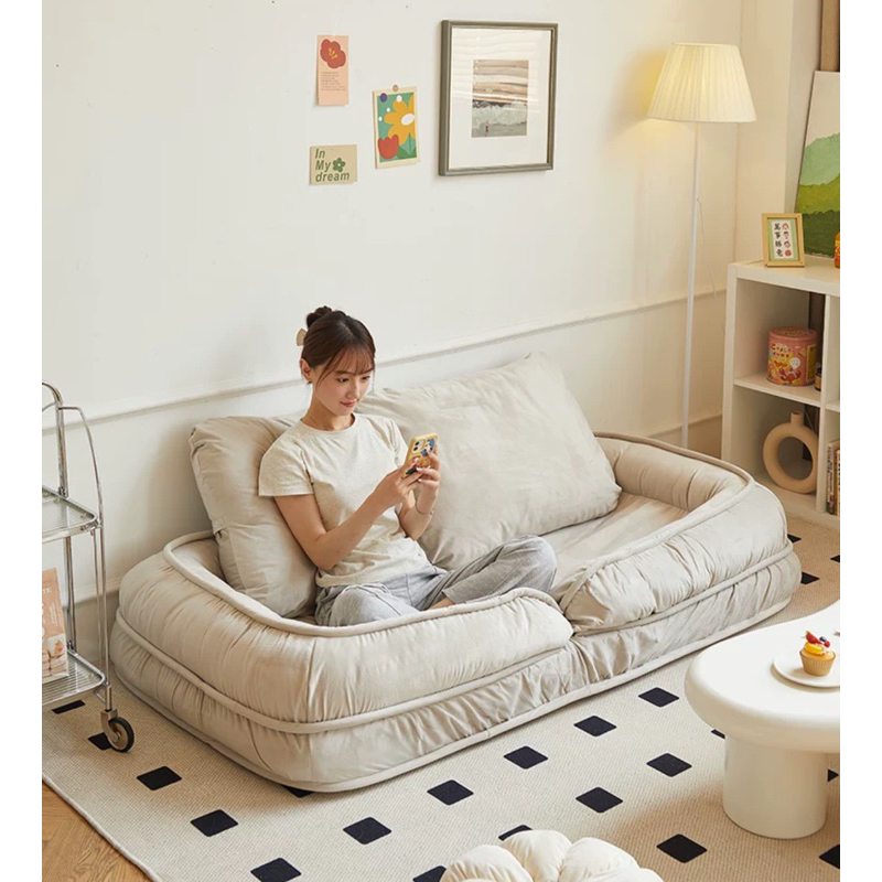 DUDEE โซฟาปรับนอนปรับนั่งได้ รุ่น SF-57 เหมาะกับคอนโด ห้องนั่งเล่น | Shopee Thailand