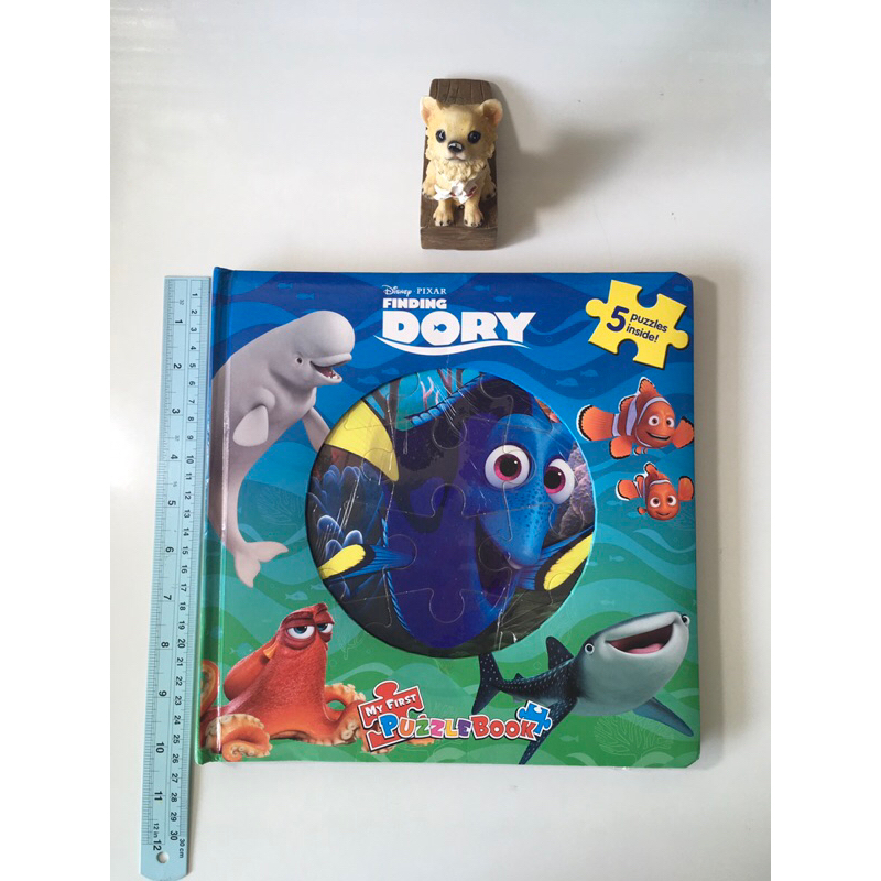 Disney Pixar Finding Dory 5 Puzzles inside หนังสือภาษาอังกฤษมือสองปก ...