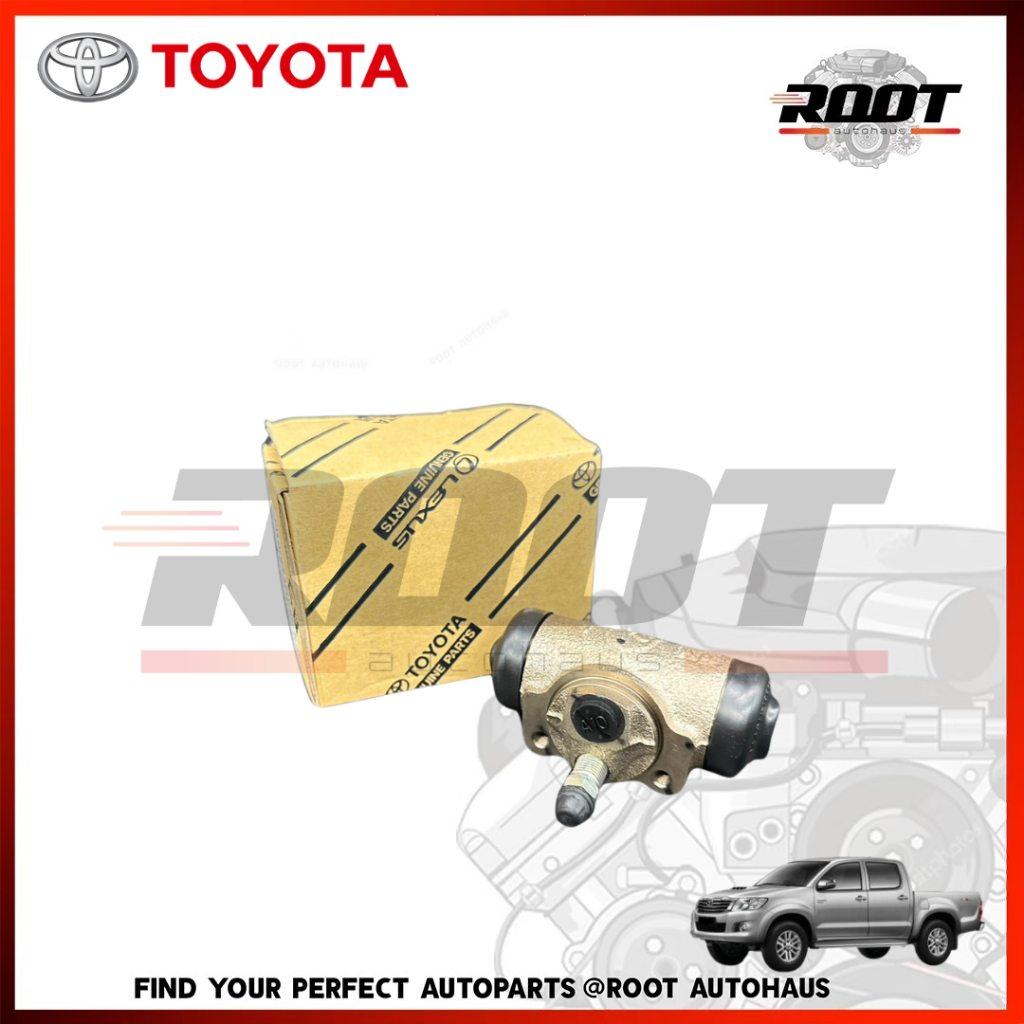 กระบอกเบรคหลัง แท้ (แท้ศูนย์ 100 %) TOYOTA VIGO 2WD 15/16 เบอร์ 47550 ...