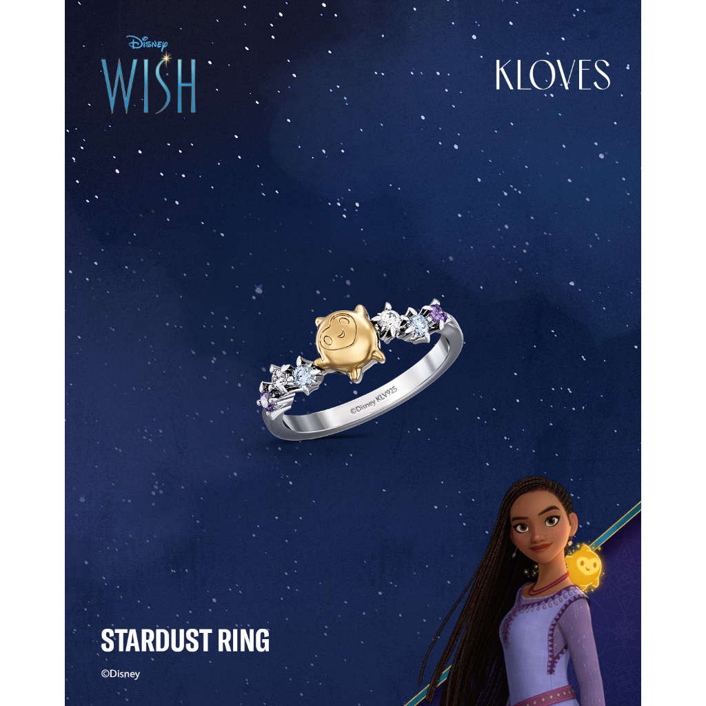 KLOVES - Disney Wish Collection - Stardust Ring แหวนWish | Shopee Thailand