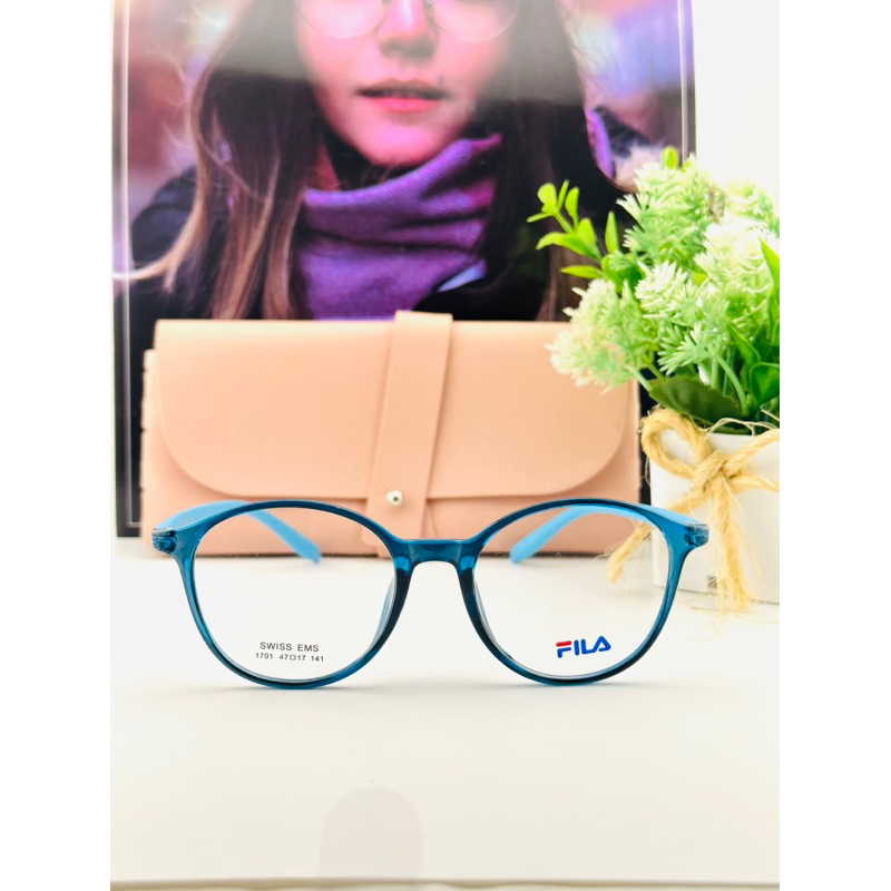 กรอบแว่นFlLAรุ่น1701 เบาแข็งแรงทนทาน นำไปตัดเลนส์สายตาได้ | Shopee Thailand