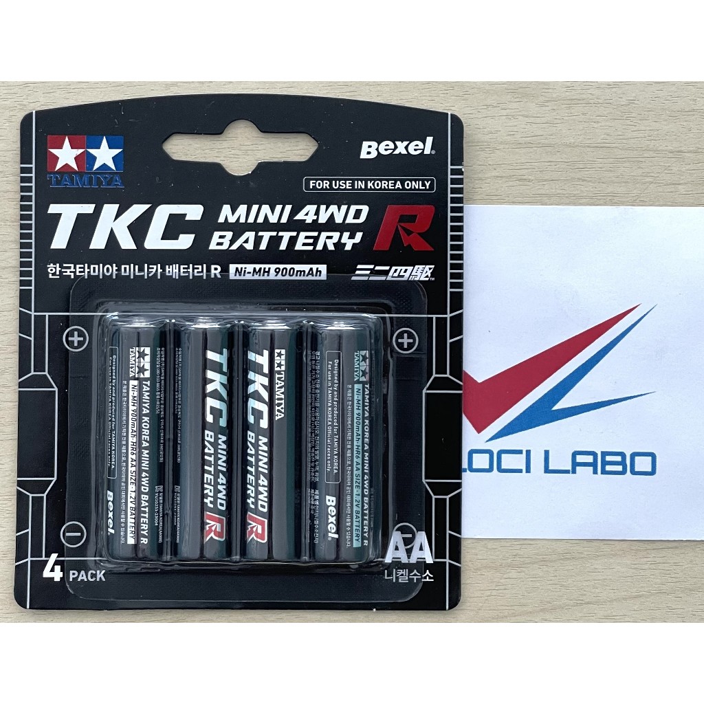 TAMIYA KOREA TKC MINI 4WD BATTERY R Ni-MH 900mAh HR6 AA Size 1.2V ...