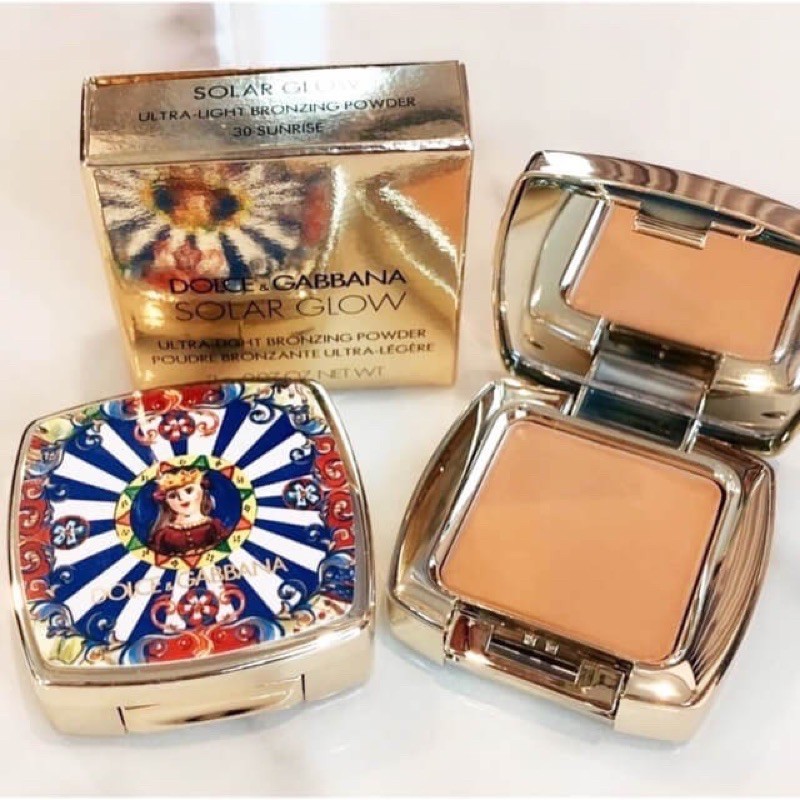 D&G SOLAR GLOW ULTRA-LIGHT BRONZING POWDER 30 SUNRISE (2g) | Shopee ...