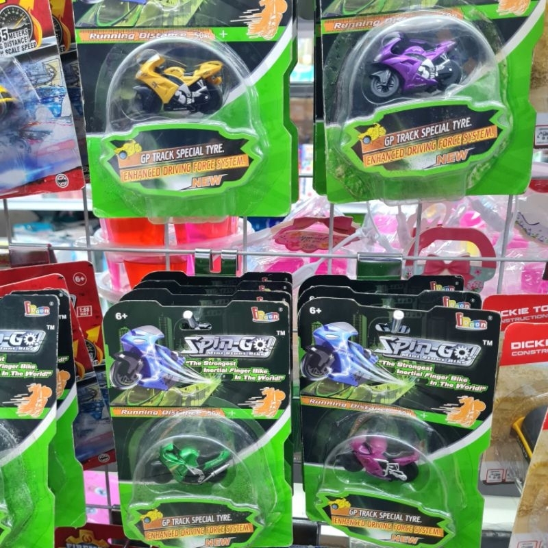 ของเล่นมอเตอร์ไซค์ยกล้อ SPIN-GO MINI STUNT BIKE (คละสี) | Shopee Thailand