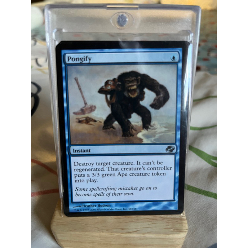 การ์ด MTG Pongify Blue Magic the gathering edh รุ่น TSP สภาพ Ex-Nm ...
