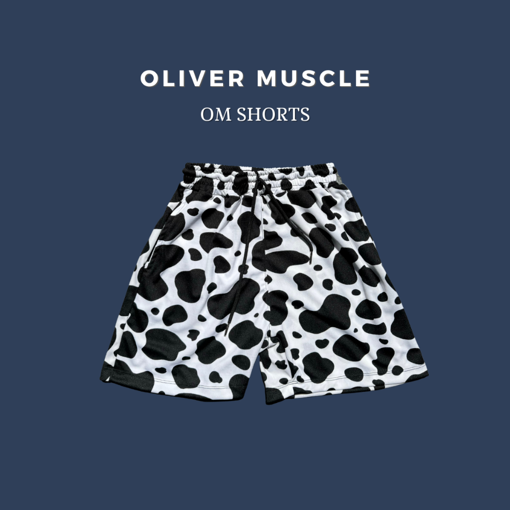 OLIVER MUSCLE กางเกงขาสั้นผู้ชายยืดมาก กางเกงขาสั้นใส่ออกกำลังกาย ไม่มี ...