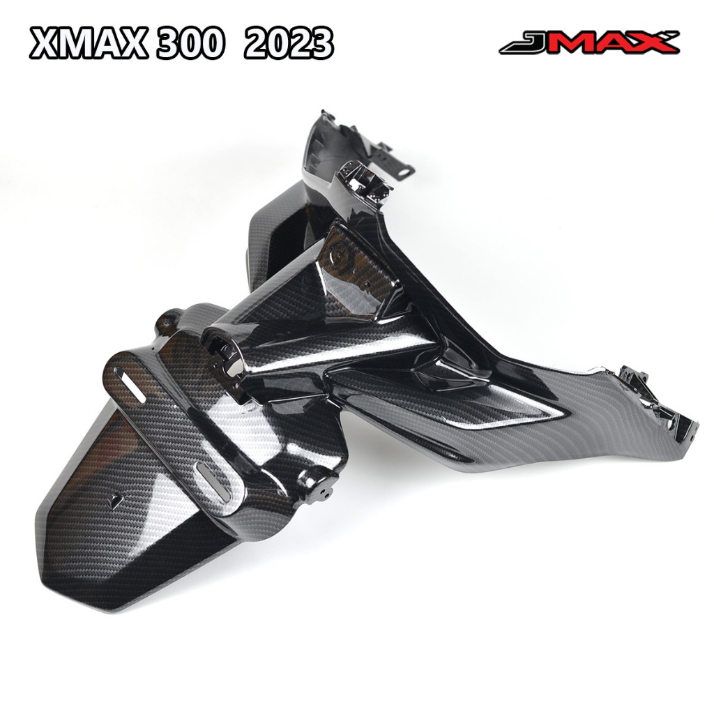บังโคลนหลังใหญ่ XMAX 300 2023-24 JMAX ตรงรุ่น ลายฟิล์มคาร์บอน 6D ...