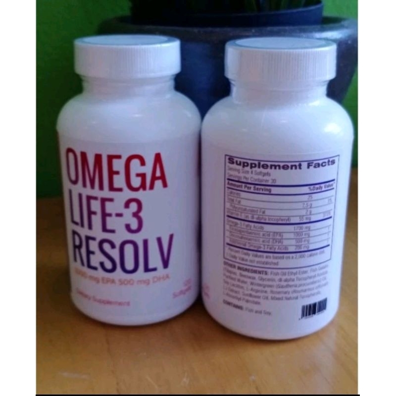 unicity โอเมก้า3 resolv omega life 3 /สินค้านำเข้าการันตีแท้100% ...
