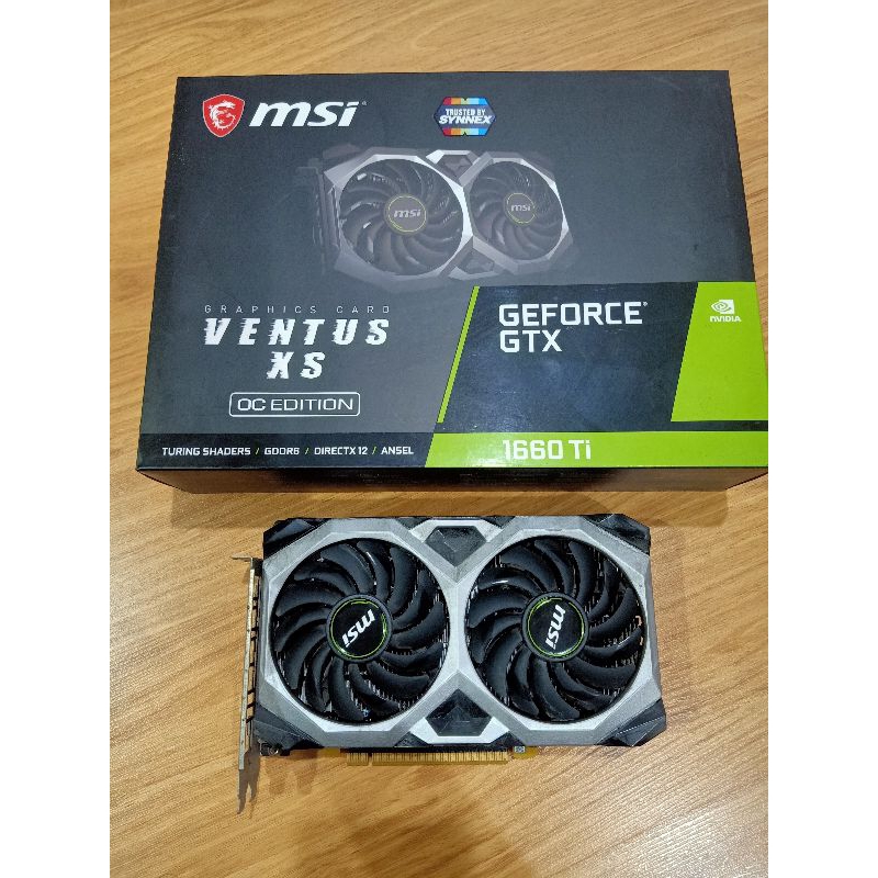 MSI GeForce GTX 1660 Ti VENTUS XS 6G OC (ขายแล้ว) | Shopee Thailand